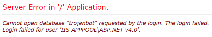 Follow these directions to fix error 'Cannot open database requested by ... Follow these directions to fix error 'Cannot open database requested by ...